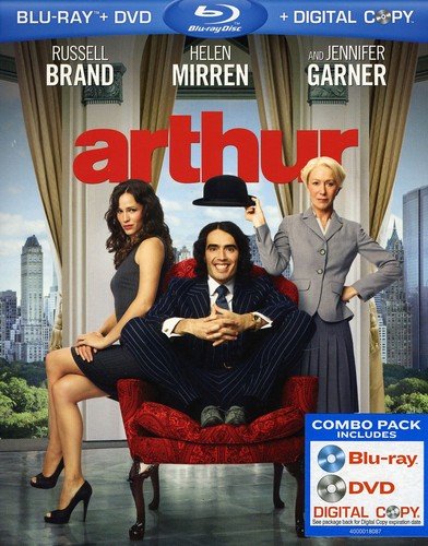 Amazon.com: Arthur [Blu-ray] : Russell Brand, Helen Mirren, Jennifer ...