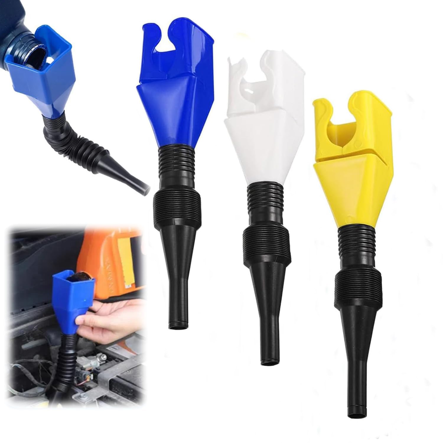 Amazon.com: Funnels for Automotive Use,2025 Upgraded Universal ...