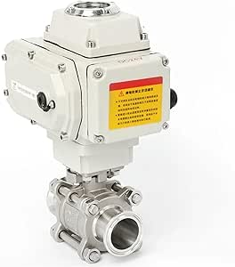 Amazon.com: Q911F-16P DN32 2 Way High Platform Motorized Ball Valve Stainless Steel Q911F-16P ...