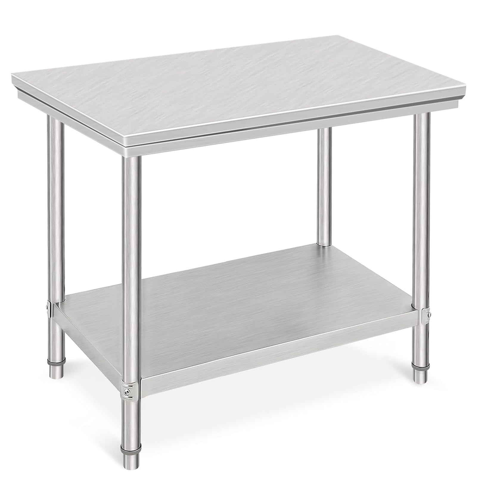 Amazon.com: J1 Kitchen Premium Stainless Steel Worktable 36x 24 inches ...