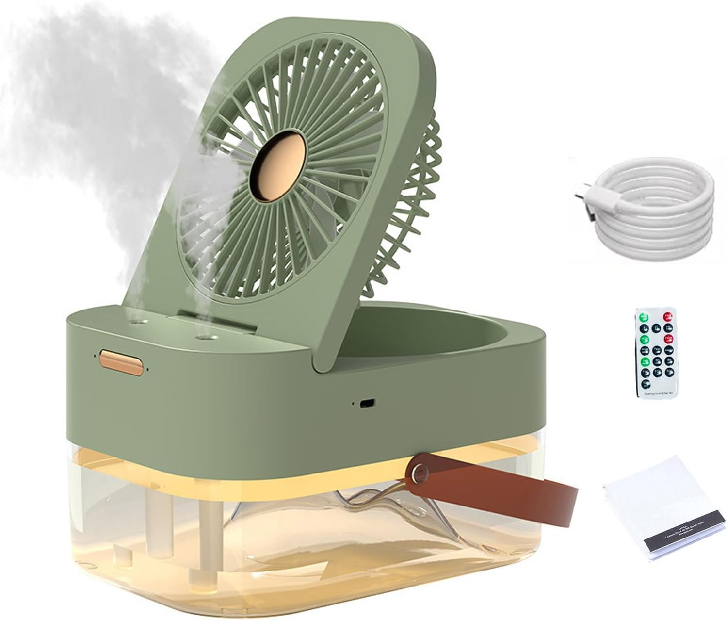 Air Cooling Desk Fan with 3 Speeds Adjustable,Portable Quiet Air ...