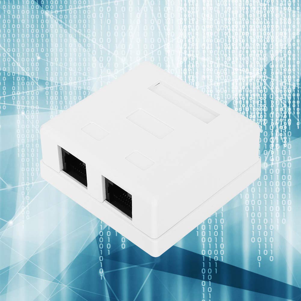 Buy RJ45 Connector, RJ45-8P8C Cat 6 Dual Port Networks Connector ...