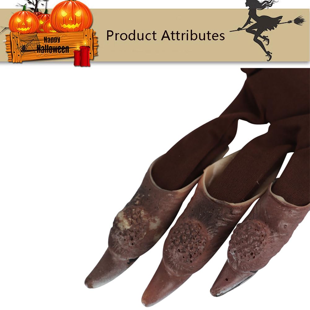 Snapklik.com : Halloween Werewolf Gloves Long Werewolf Hand Costume ...