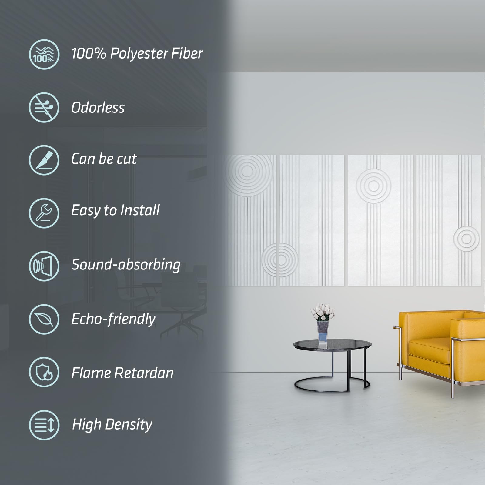 Art Acoustic Panels Canada UMIACOUSTICS 6 Packs Acoustic Panel,47.2 X ...