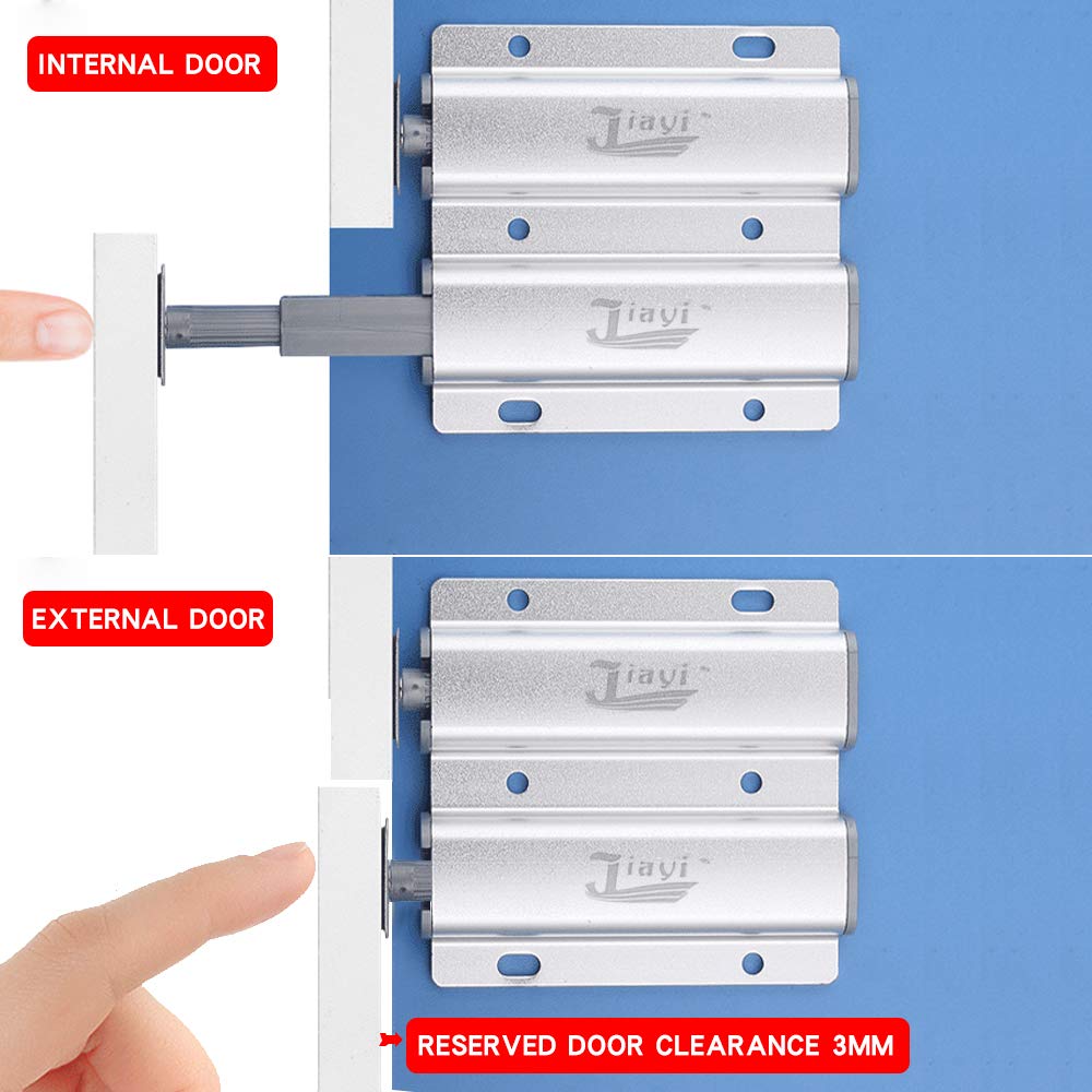 Magnetic Push Latch Heavy Duty Jiayi 4 Pack Double Push to Open Door ...
