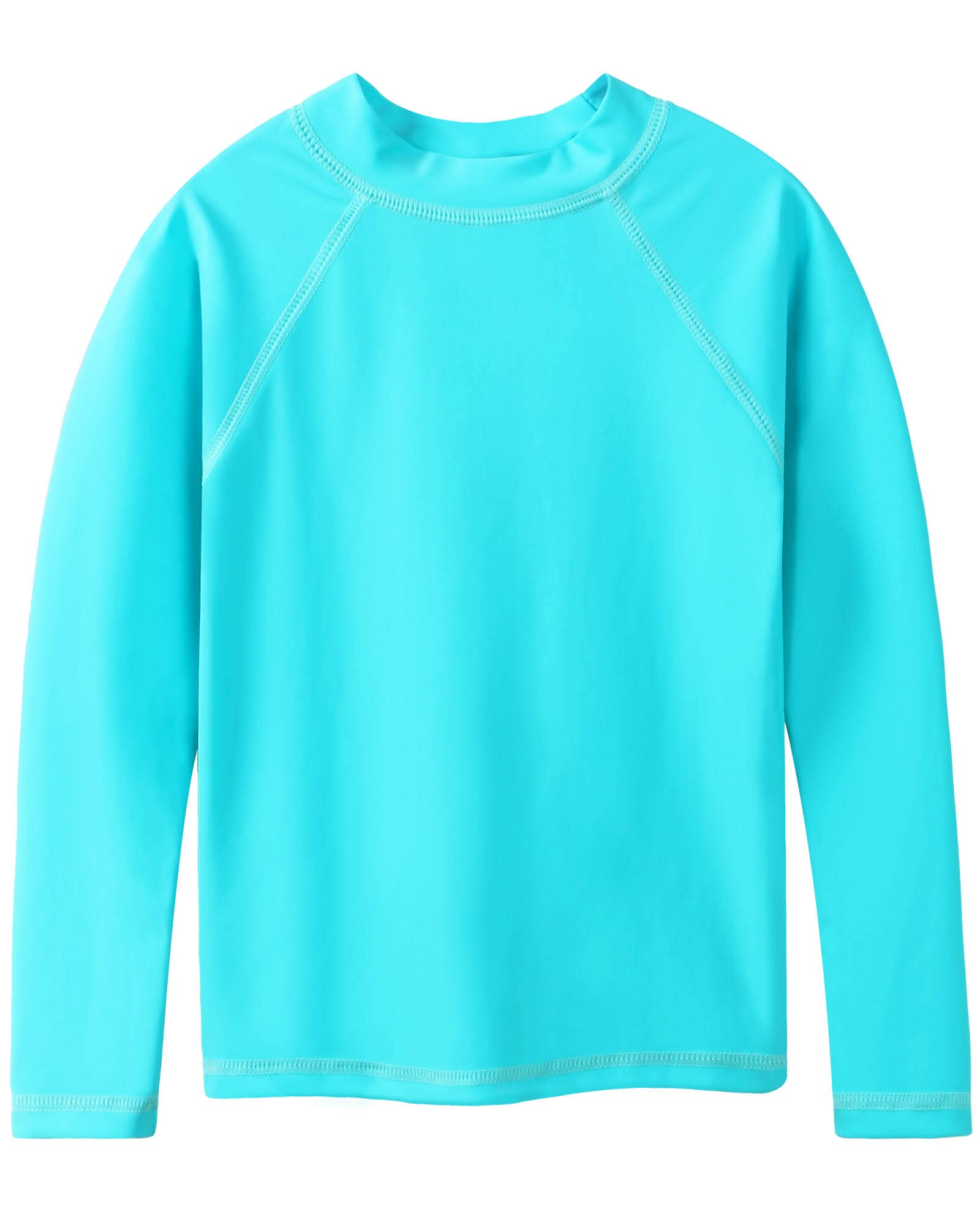 Snapklik.com : Girls Long Sleeve Rashguard Swimsuit One Piece UPF 50 ...