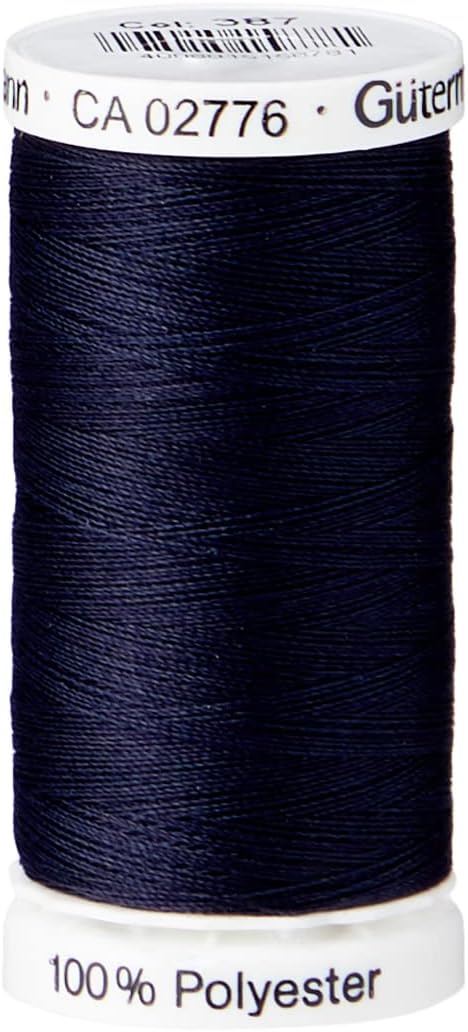 Moon Thread Navy Spun Polyester Sewing Thread - 1000M : Amazon.co.uk ...