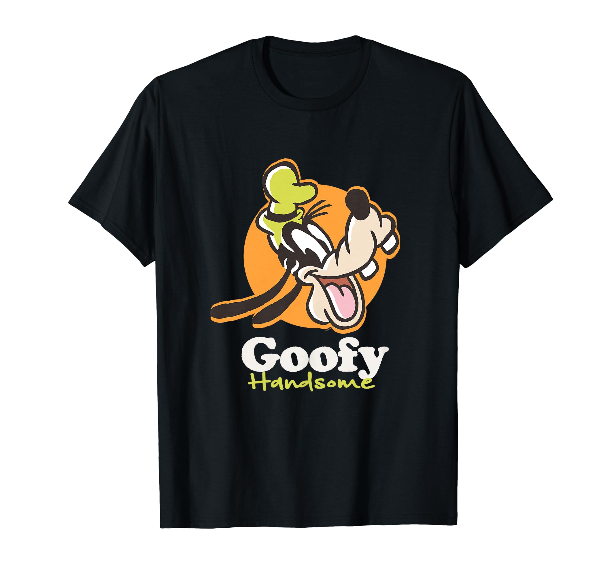Amazon.com: Disney Goofy Handsome Classic Funny T-Shirt : Clothing ...
