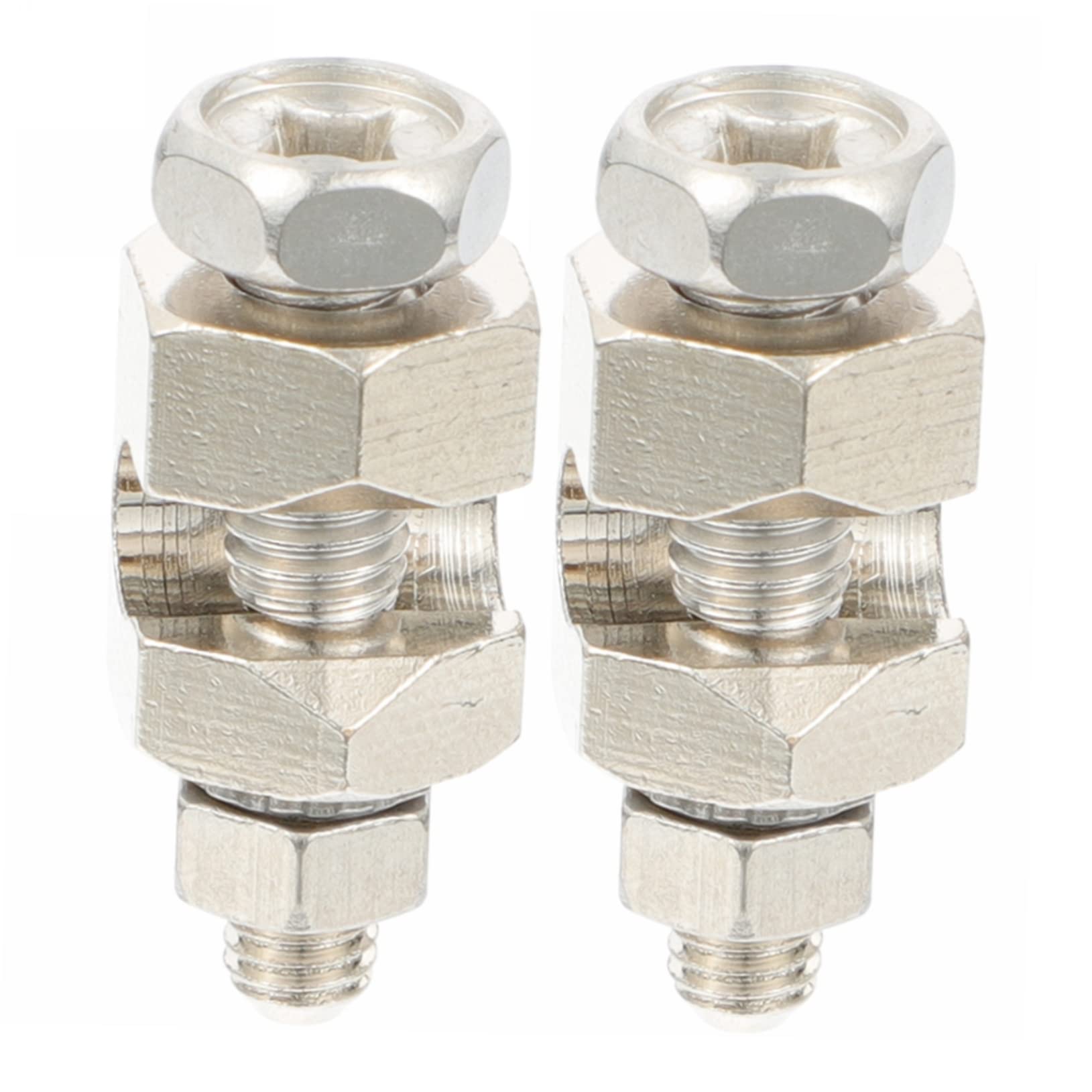 Buy COOLHIYA 2pcs Protection Grounding Clamp Solar Panel Grounding Lug ...