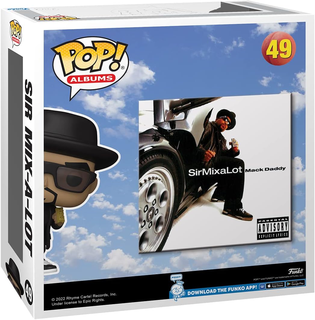 Funko POP! Albums: Sir Mix-a-Lot - Mack Daddy - Music - Collectable ...