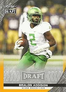 Amazon.com: Bralon Addison Football Card (Oregon Ducks) 2016 Leaf Draft ...