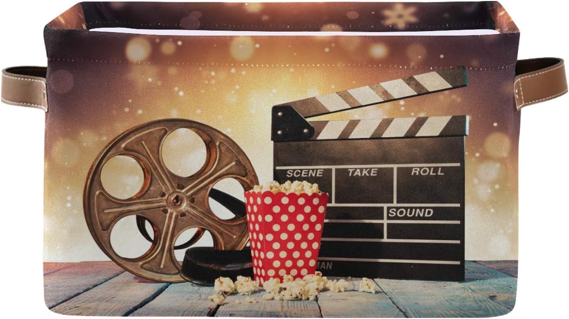 Amazon.com: Movie Night Snack Trays - Reusable Wooden Popcorn Bag ...