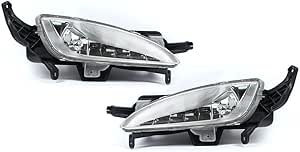 Amazon.com: Kia Genuine OEM Fog Lamp Set 92201-2T000, 92202-2T000 ...
