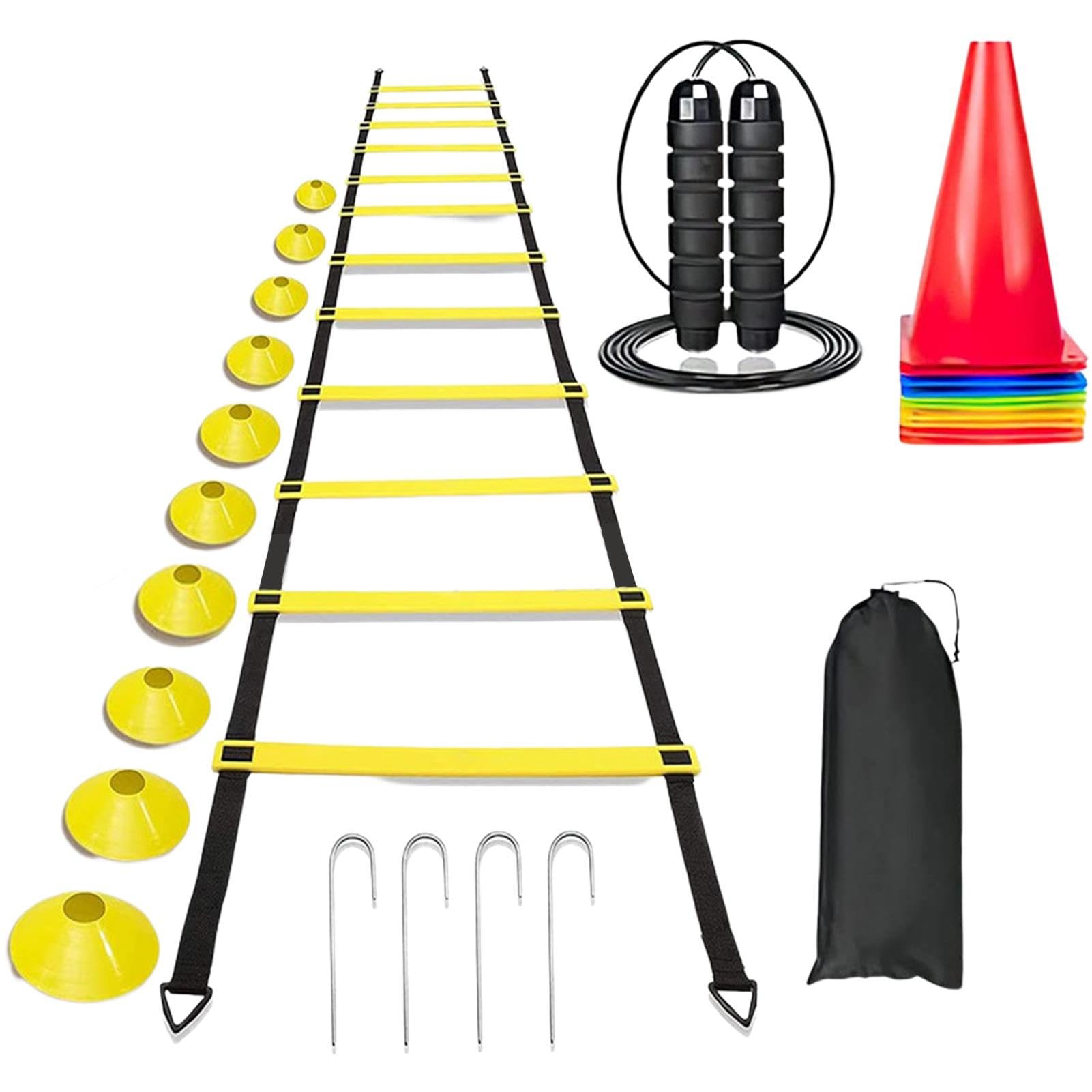 Football Practice Equipment Parts 42x Speed Training Equipment Set