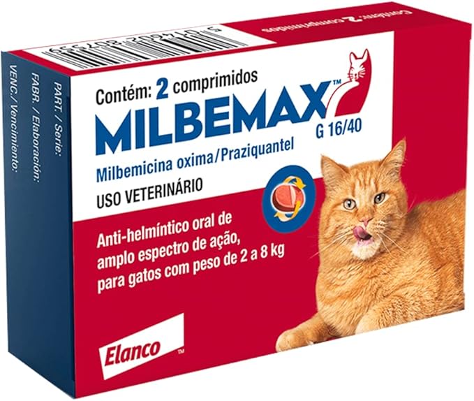 Milbemax G (16-40 mg - CT 2 CP) | Amazon.com.br