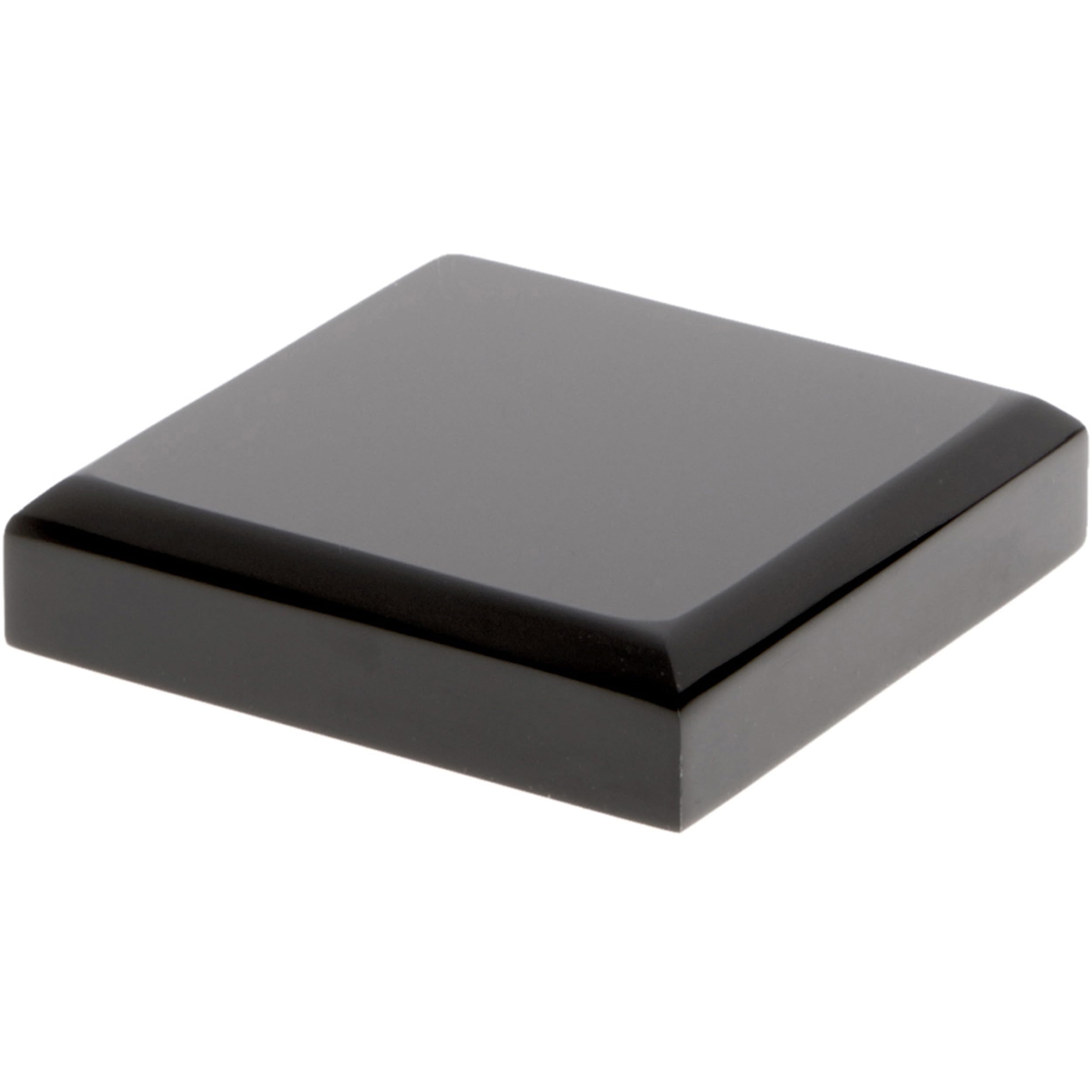 Amazon.com: Plymor Black Acrylic Square Beveled Display Base, 3" W x 3 ...