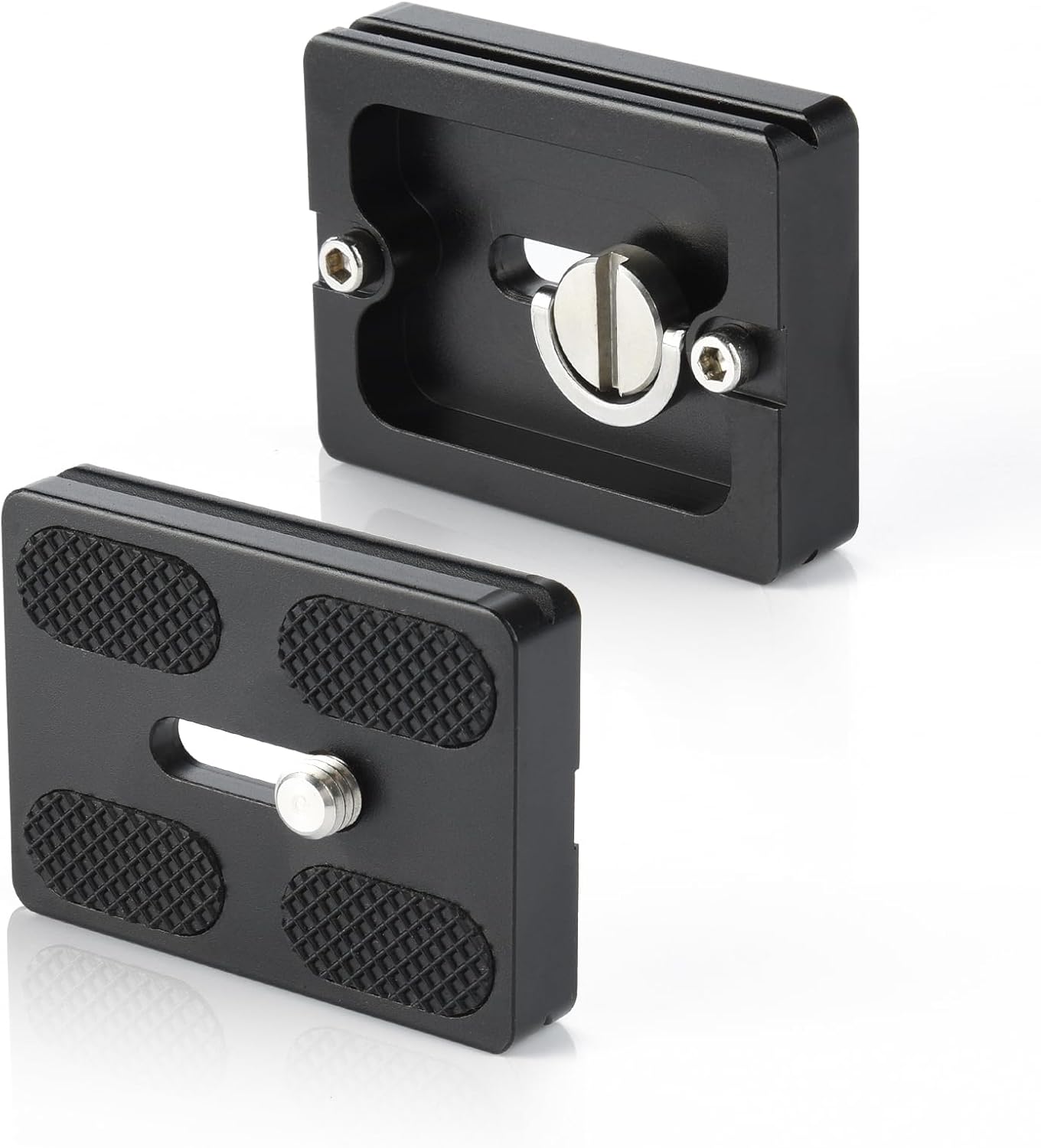 Amazon.com : UTEBIT 50mm Quick Release Plate 2Pack, PU50 Quick Shoe ...