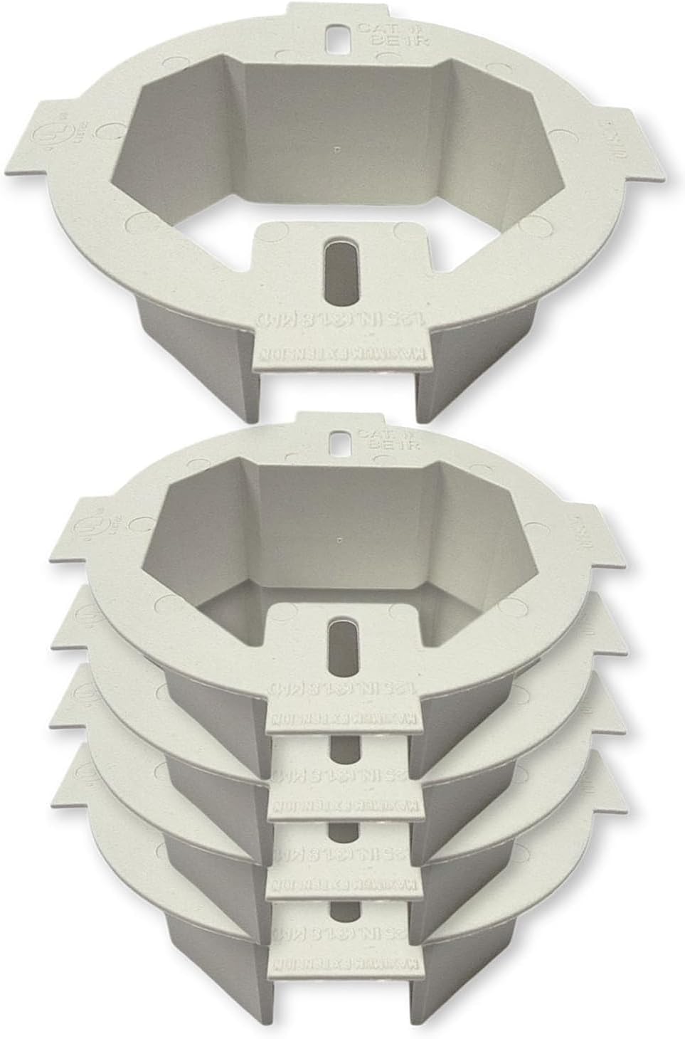 iMBAPrice IMBA-BE1R-5 UL Listed 1-Gang Plastic Electrical Ceiling Box ...