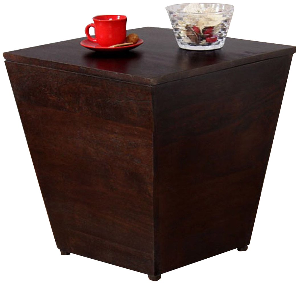Kraft Home Tapper Design Side Table (Light Walnut) : Amazon.in: Home ...