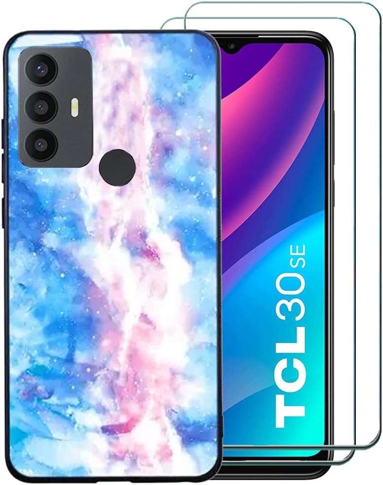 Amazon.com: Ranyi for TCL 30 SE Case with Screen Protector, TCL 30 SE ...