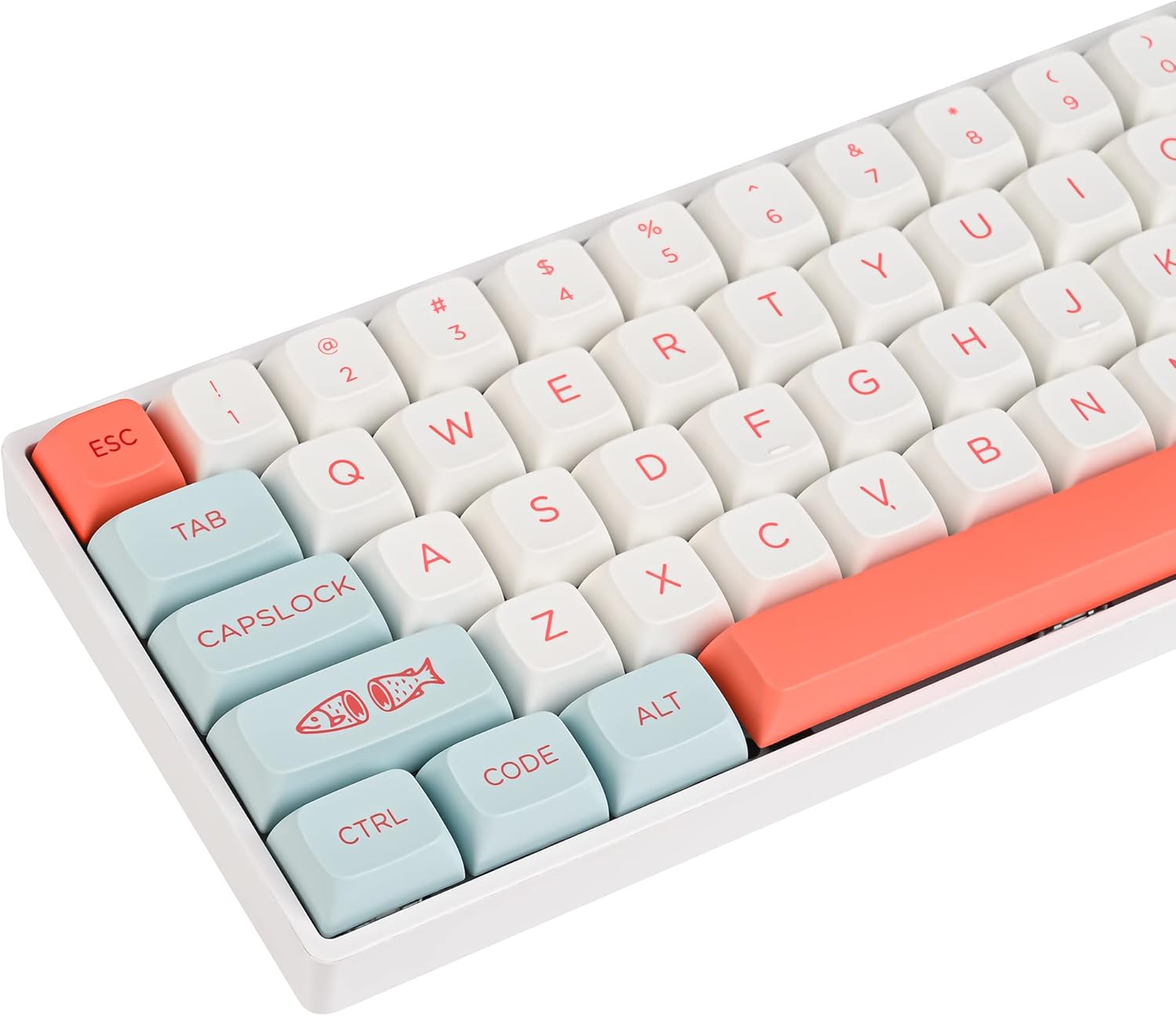 Taeeiancd 141 Keys Custom Gaming Keycaps 60 Percent PBT Dye-Sublimation ...