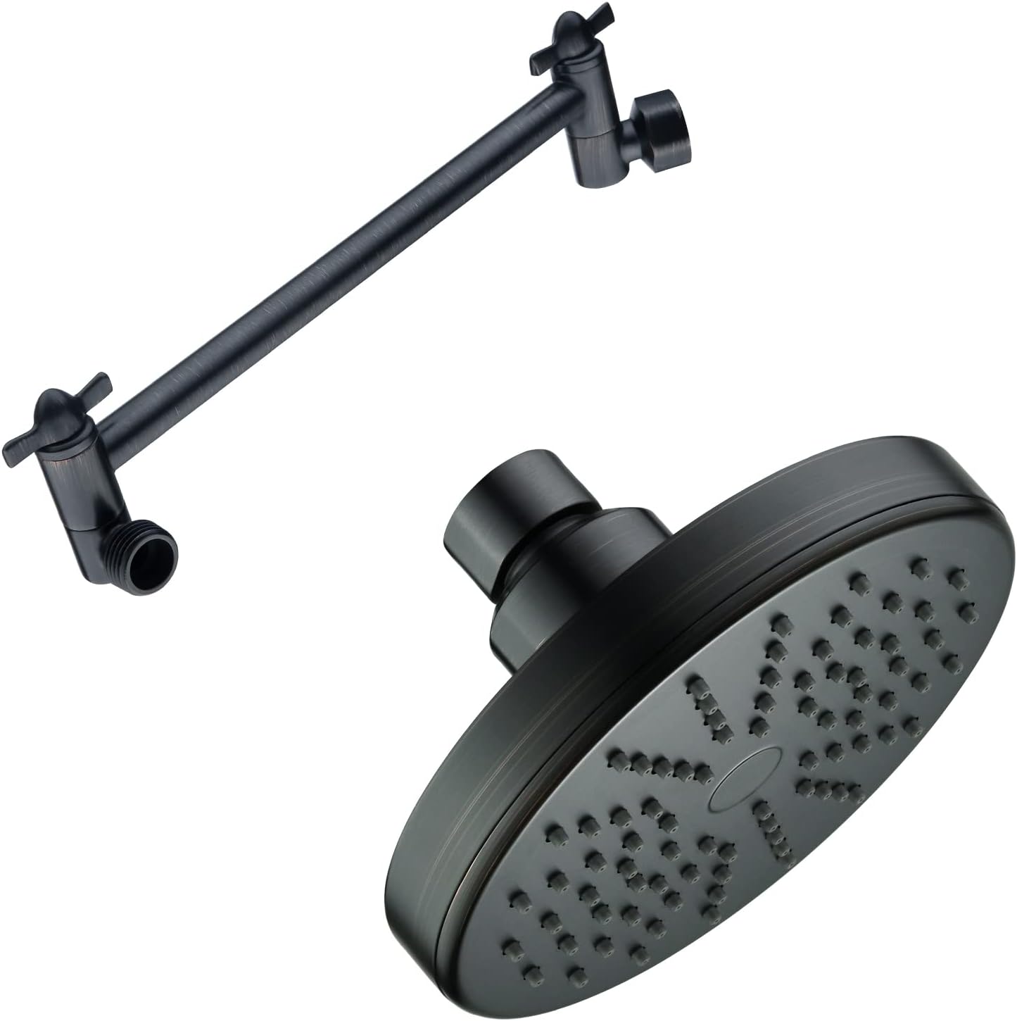 BRIGHT SHOWERS High Pressure Rain Showerhead Fixed Shower Head and ...