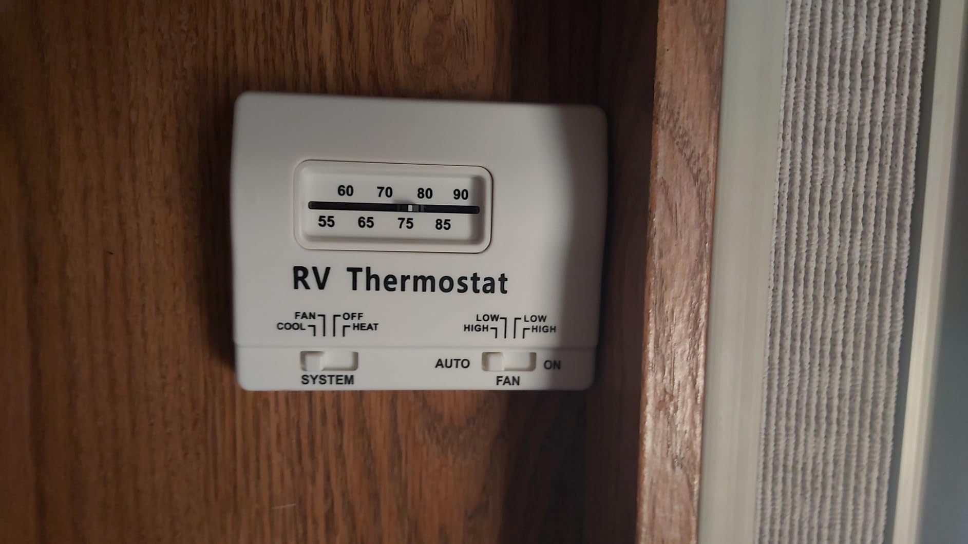 7330G3351 Thermostat Single Stage Heat/Cool Compatible with Coleman RV ...