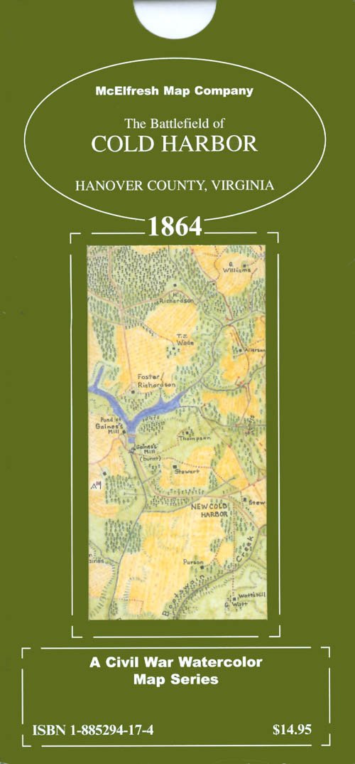 Cold Harbor Map Civil War