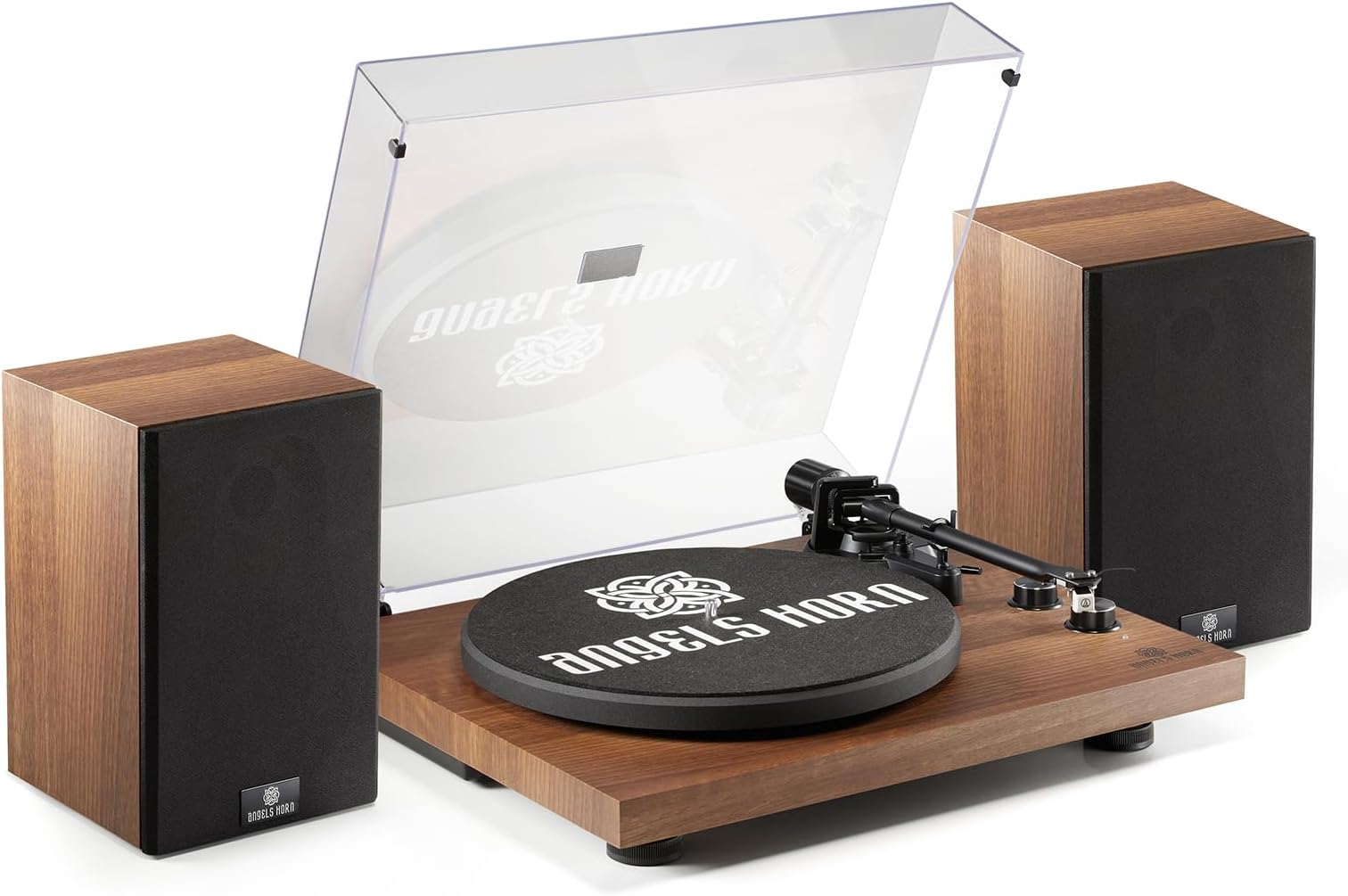 Amazon.com: 1 by ONE High Fidelity Belt Drive Turntable with Built-in ...