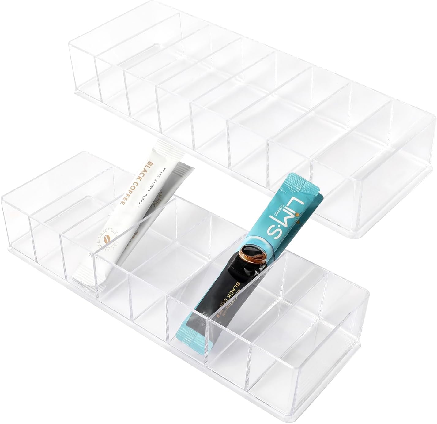 Amazon.com: Puricon 2 Pack Pantry Organization and Storage Bins for ...