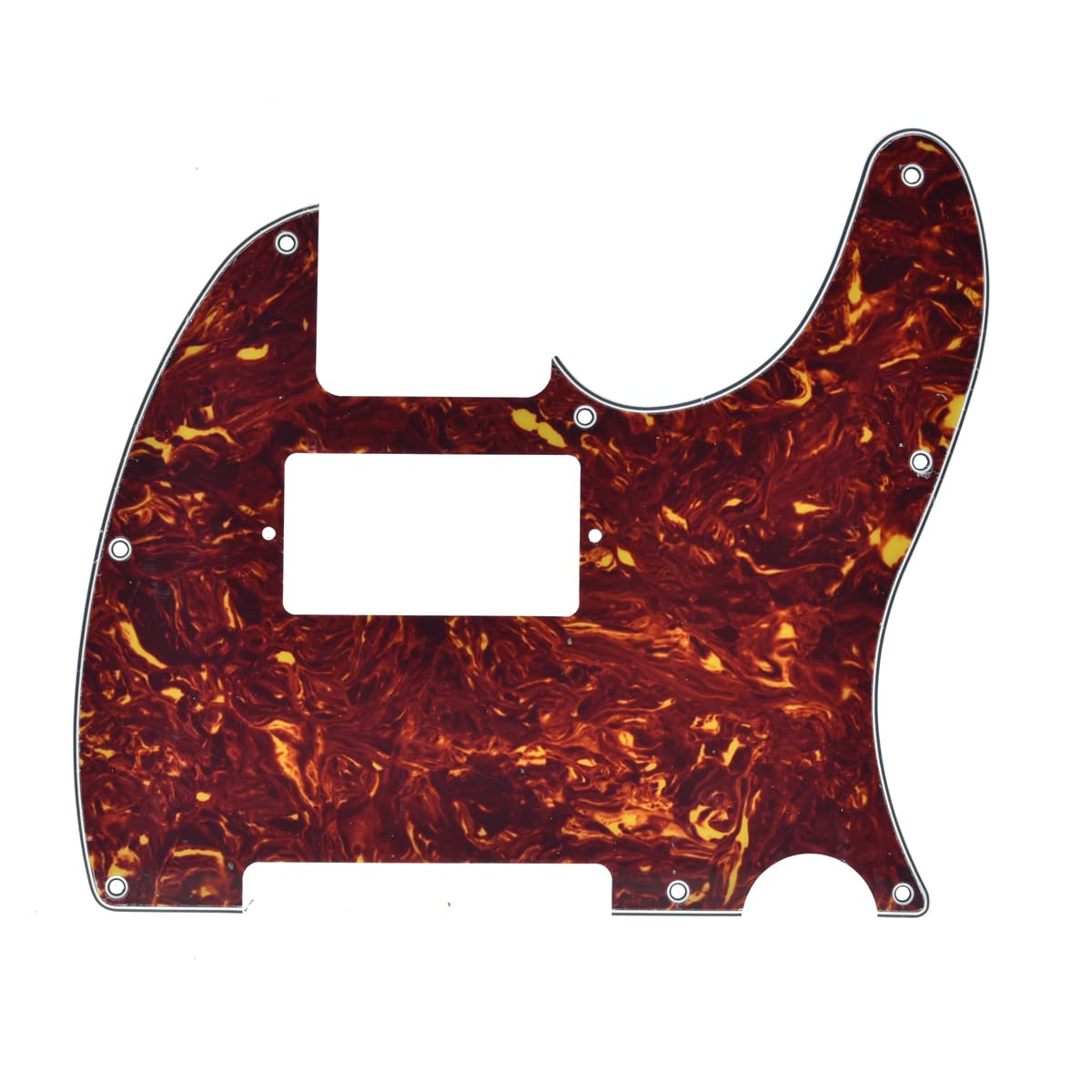 Amazon.com: KAISH 8 Hole Tele Guitar Humbucker Pick Guard TL Pickguard ...