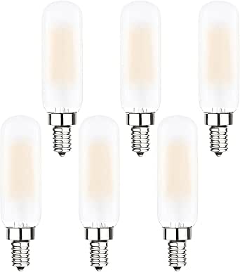 Sunaiony E12 LED Bulb Dimmable 40 Watt Equivalent E12 Candelabra Bulbs ...
