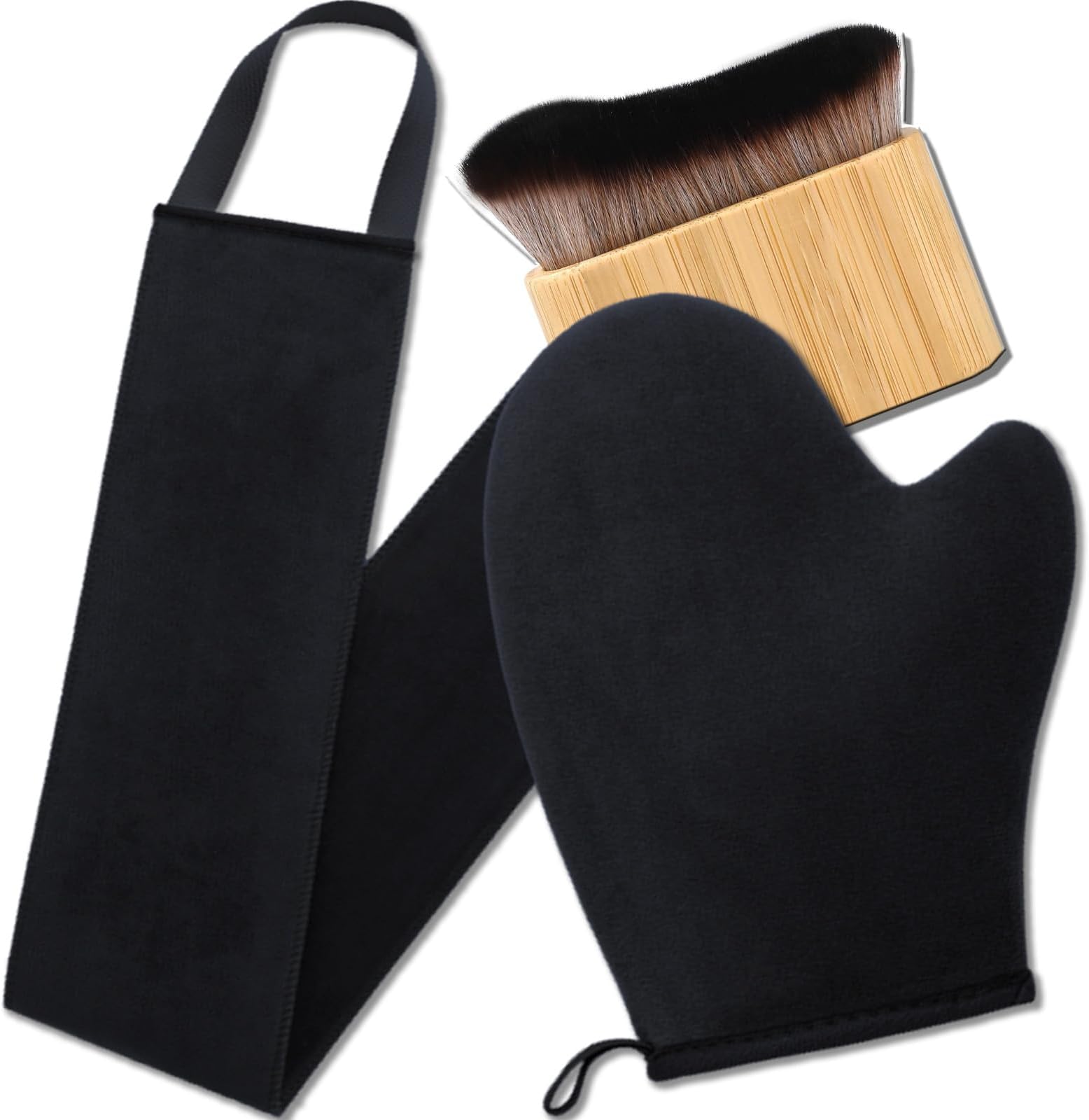 Amazon.com: 3 in 1 Self Tanning Mitts Self Tanner Mitt Applicator Kit ...