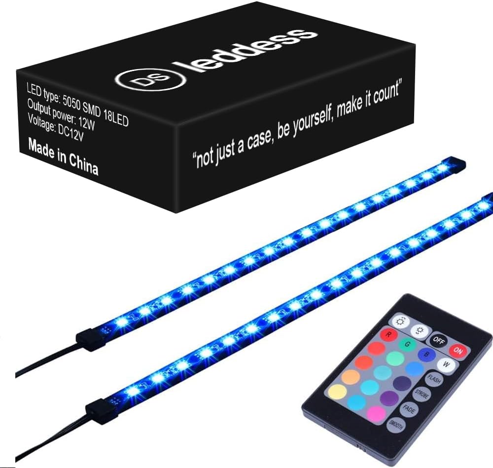 Amazon.com: DS RGB LED Strip Computer Lighting via Magnet with ...