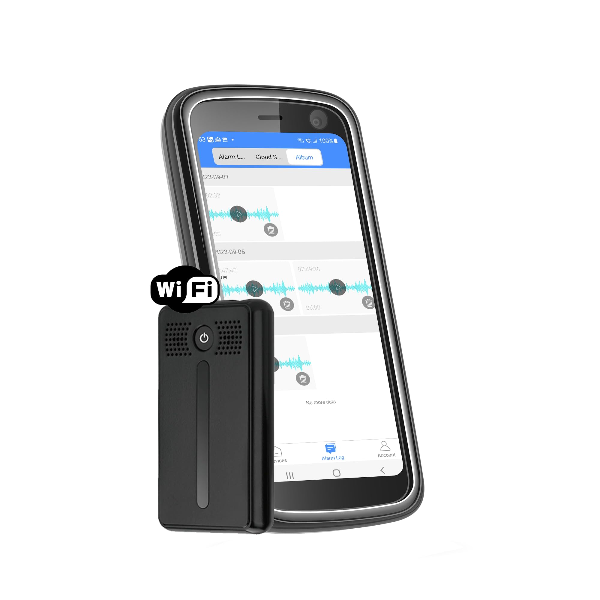 Professional Internet-WiFi Activated Digital Voice Recorder - Unlimited ...