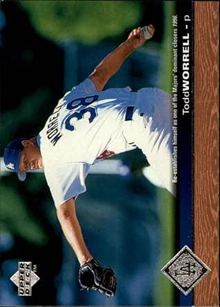 Amazon.com: 1997 Upper Deck #91 Todd Worrell MLB Baseball Trading Card ...