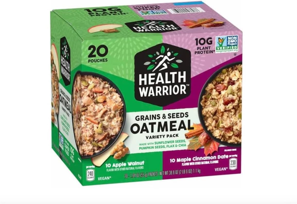 Amazon.com: (PACK OF 3) Variety Pack Oatmeal (60 individual Packs)
