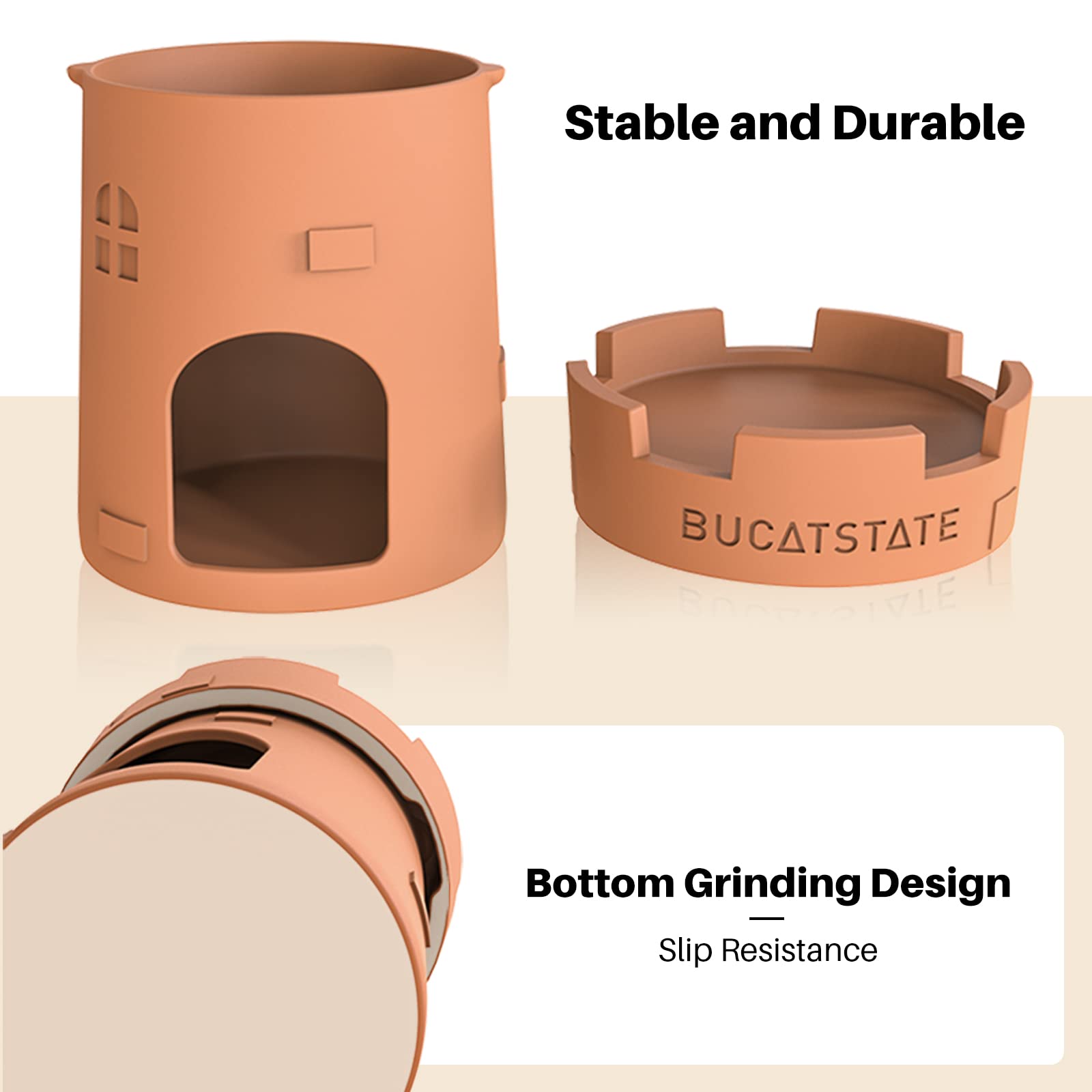Snapklik.com : Ceramic Hamster Hideout, Castle Shape Hamster House And ...