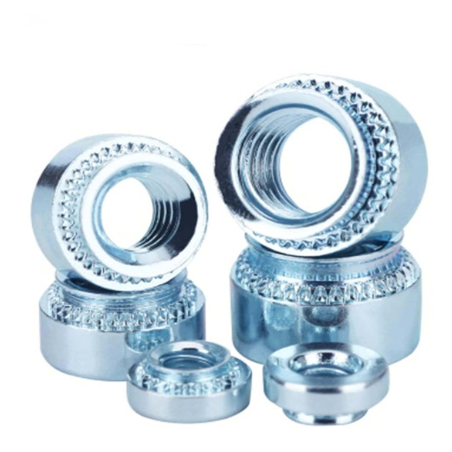 WASHLA Nut 5Pcs Slab Thickness Carbon Steel Self-Clinching Insert ...