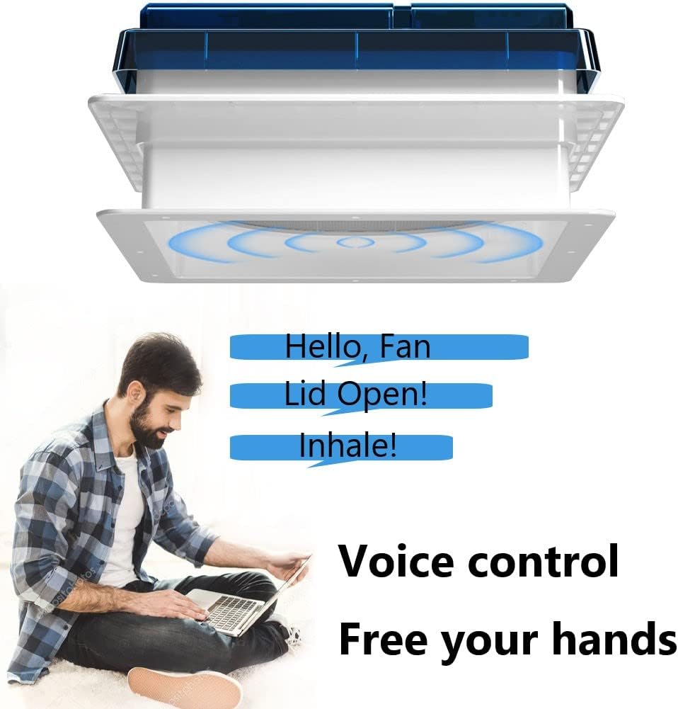 Buy Air Max 14 Vent RV Roof Vent Reversible Exhuast Fan, Ultra Low ...