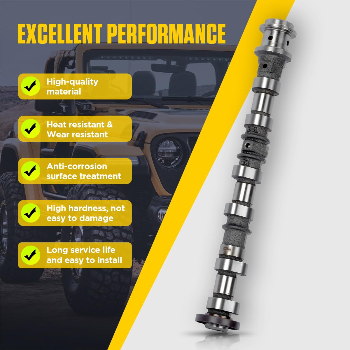 Snapklik.com : 5184380AG 5184380AF Right Side Intake Camshaft ...