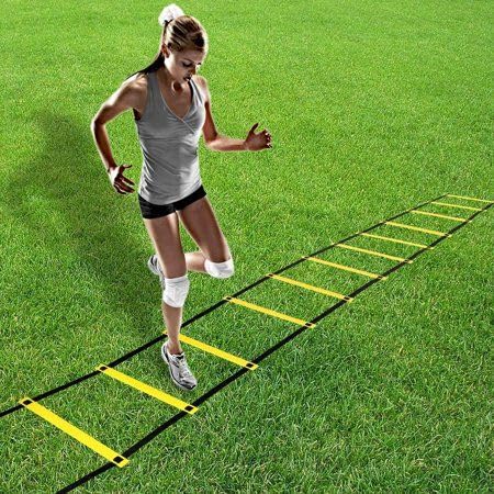 Speed Agility Ladder Agility Training Ladder Speed Flat Rung with ...