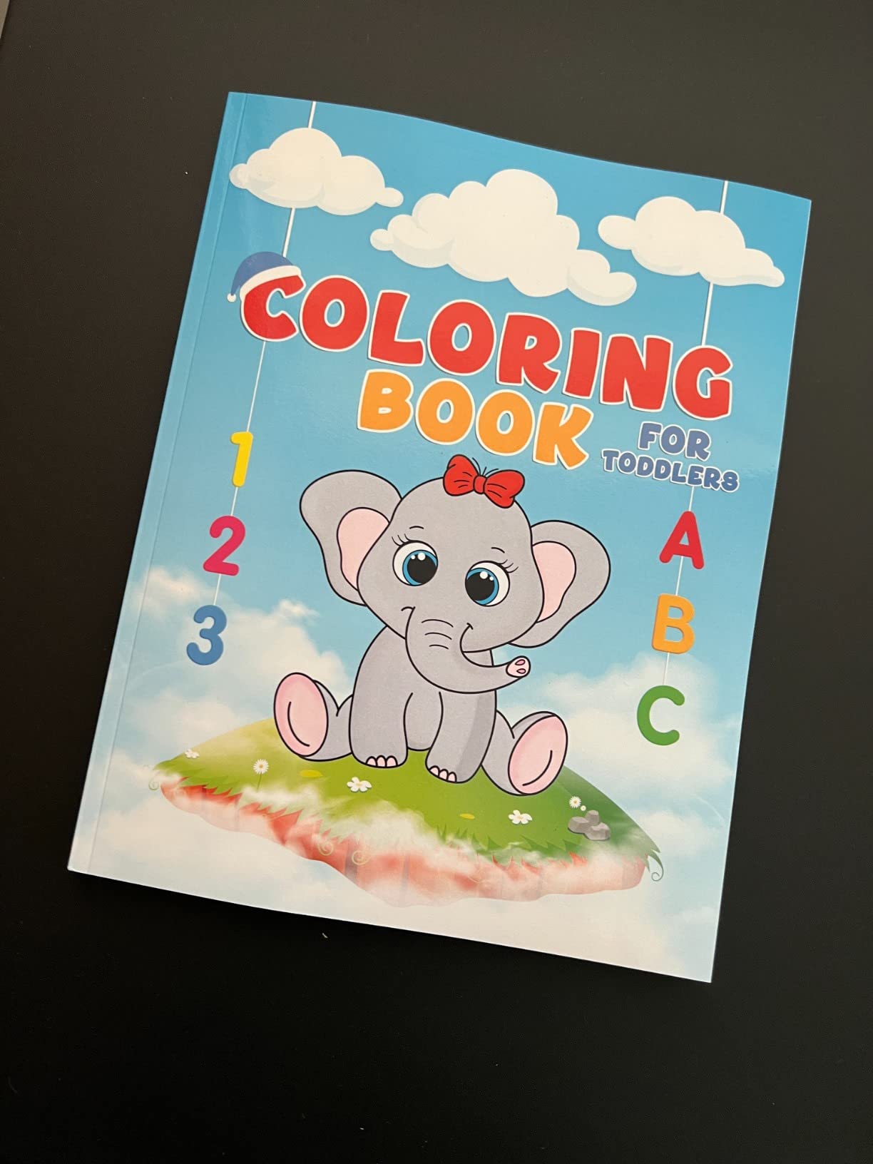 Coloring book for toddlers: Shapes, colors, Letters, Numbers and ...