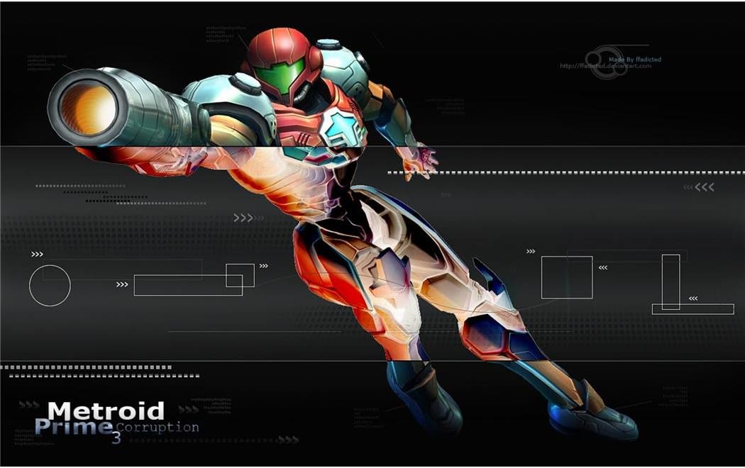 Amazon.com: Metroid Prime Poster by Silk Printing # Size about (56cm x ...
