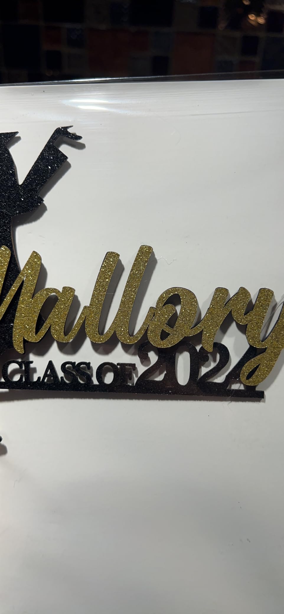 Amazon.com: Personalized Graduation Cake Topper Class of 2024-custom ...