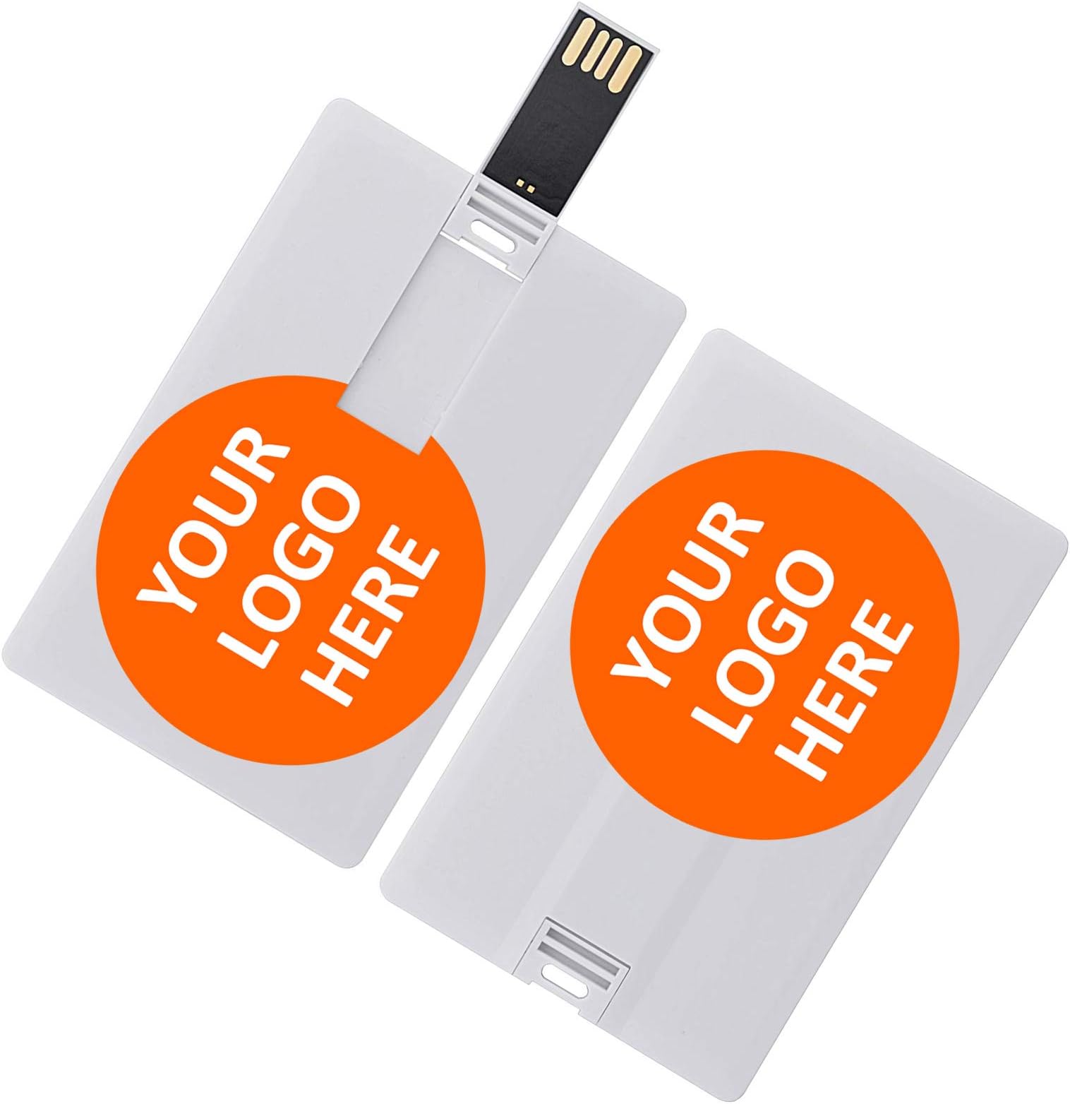 Amazon.com: Custom Personal Company Logo/Photo/Text Gifts 8GB Credit ...