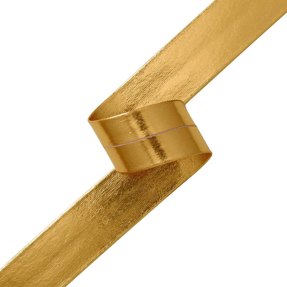 Amazon.com: OLYCRAFT 22 Yards 10mm Fold Over Leather Trim Gold Leather ...