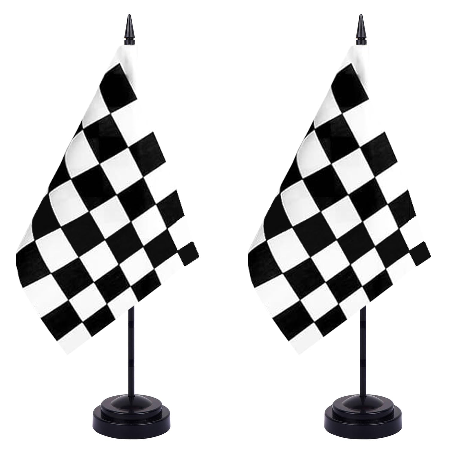 Snapklik.com : WXTWK 2 Pack Checkered Black And White Racing Flag Race ...
