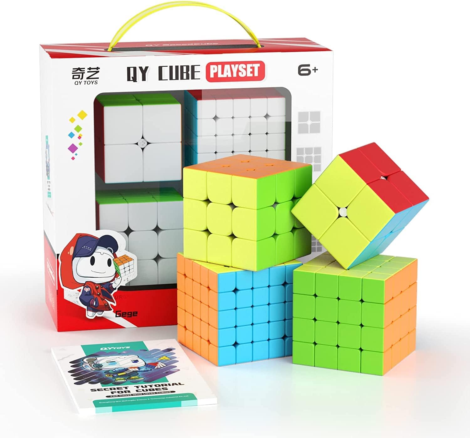 Mumoo Bear Moyu Cube Set 2X2 3X3 4X4 5X5 Stickerless Bright Magic Cube ...