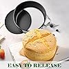 Amazon.com: Tellshun 4 Pack Small Springform Cheesecakes Pan Tins Set 4 ...
